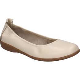 Josef Seibel Damen Ballerina "Fenja 01, sand", Gr. 41, beige, Obermaterial: 100% Rindsleder Leather cow., Schuhe