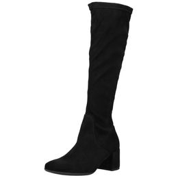 Gabor COMFORT Damen Stiefel "Gabor Comfort Stiefel Lederimitat", Gr. 40, schwarz, Lederimitat, Schuhe