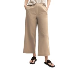 Marc O'Polo MARC O'POLO Damen Chinohose "aus Schurwolle-Mix", beige, Gr. 38, unifarben, Obermaterial: 53% Polyester, 43% Wolle, 4% Elasthan, Hosen