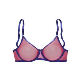 Vivance By Lascana BH Damen Gr&ouml;&szlig;e 80 navy / eosin Sommerkleid