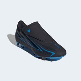 M&auml;dchen Fu&szlig;ballschuh "F50 HYPERFAST CLUB KIDS, KLETTVERSCHLUSS, FESTE / GEMISCHTE B&Ouml;DEN", adidas Performance, Gr. 32core schwarz, core schwarz, lucid
