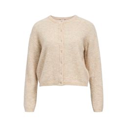 OBJECT Knit Cardigan 'OBJAgate' female size L Dark beige