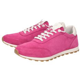 Sioux Damen Sneaker "Snejana-700", Gr. 38, pink, Obermaterial: 100% Ziegenveloursleder GOVL. 100% Gummi rubber., Schuhe