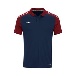 Jako Funktionsshirt Herren Gr&ouml;&szlig;e XXXL blau / bordeaux / wei&szlig;