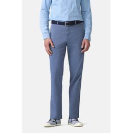 MEYER Herren Chinos "Roma 1-5080", blau, Gr. 44, unifarben, 96% Baumwolle, 4% Elasthan, Hosen, in Regular Fit