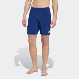 Herren Badeshorts "20 CM", blau, Gr. L, adidas Performance, Obermaterial: 100% Polyester, Badehosen