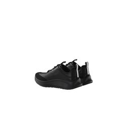 Calvin Klein Damen Plateausneaker "LIGHT EVA RUN ESS LAC NY-SU WMN", Gr. 37schwarz, Lederimitat, Textil, Veloursleder, unifarben, Schuhe,