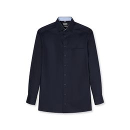 OLYMP Herren Businesshemd "OLYMP Luxor, Comfort Fit, New Kent", schwarz, Gr. 43, 100% Baumwolle, Hemden