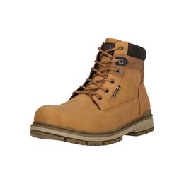 WHISTLER Damen Stiefel "Averon", Gr. 42dunkelgelb, Kunstfaser, Lederimitat, Schuhe, im trendigen Retro-Design