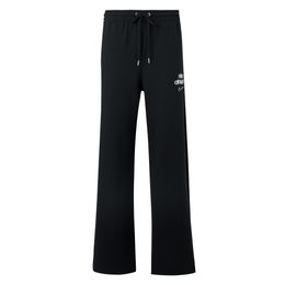 Nike Sportswear Hose 'PHNX FLC' Damen Gr&ouml;&szlig;e 36 grau / schwarz / wei&szlig;