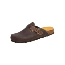 SALIHA Damen Clog "Bioline Clog", Gr. 44, braun, Obermaterial: 100% Synthetik synthetic., Schuhe