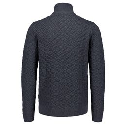 LINDBERGH Herren Cardigan "Cardigan Relaxed Fit", grau, Gr. M, unifarben, Obermaterial: 60% Baumwolle, 40% Polyester, Strickjacken