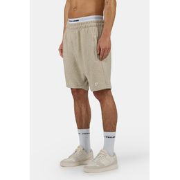 Pegador Herren Shorts "Libco Structured Knit Shorts"khaki beige warm wei&szlig;, Gr. XL, unifarben, Sweatware, Obermaterial: 70% Polyester, 30% Baumwolle,