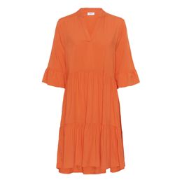 Saint Tropez Kleid Damen Gr&ouml;&szlig;e 40 orange Sommerkleid