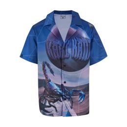 Karl Kani Herren Langarmhemd "Karl Kani Herren"multicolor, Gr. S, bedruckt, 95% Polyester, 5% Elasthan, Hemden