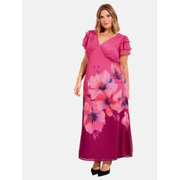 Friends Like These Kleid Damen Gr&ouml;&szlig;e 48 violettblau / pastellpink / dunkelpink Sommerkleid