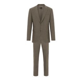Benvenuto. Herren Anzug "MARIO Messina", braun, Gr. 25, uni, Obermaterial: 95% Wolle WO. 5% Elasthan EL. 94% Polyester PES. 6% Elasthan EL. 94%