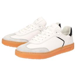 Sioux Damen Sneaker "Tedroso-DA-705", Gr. 36, grau, Obermaterial: 50% Kalbsveloursleder CAVL. 50% Lammnappaleder LANA. 100% Gummi rubber., Schuhe