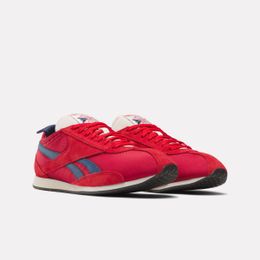 Reebok CLASSIC Herren Sneaker "R400", Gr. 41, rot, Leder, Synthetik, Textil, Schuhe