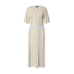 s.Oliver BLACK LABEL Kleid Damen Gr&ouml;&szlig;e S ecru / hellblau / braun / pastellgr&uuml;n