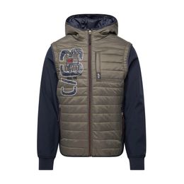 CAMP DAVID Jacke Herren Gr&ouml;&szlig;e L marine / oliv / rot / wei&szlig; Sommerjacke