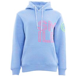 Zwillingsherz Damen Hoodie ""Alissa 2.0"", blau, Gr. XL, bedruckt, unifarben, Sweatware, Obermaterial: 50% Baumwolle, 50% Polyester, Sweatshirts, mit