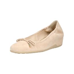 H&ouml;gl H&Ouml;GL Damen Keilpumps "H&ouml;gl Pumps Veloursleder", Gr. 40, beige, Veloursleder, Schuhe
