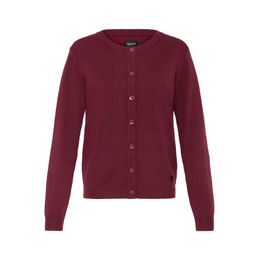 oxmo Damen Strickjacke "Strickjacke OXAida", braun, Gr. L, Obermaterial: 70% Viskose CV. 30% Polyamid PA., Strickjacken