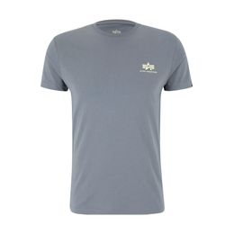 Alpha Industries T-Shirt Herren Gr&ouml;&szlig;e L hellgelb / dunkelgrau