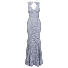 Kraimod Kleid Damen Gr&ouml;&szlig;e 40 taubenblau Sommerkleid