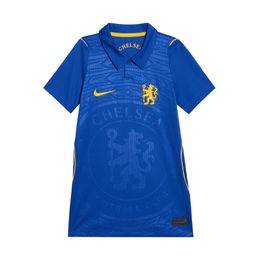 Nike Funktionsshirt 'CFC' Jungen Gr&ouml;&szlig;e 147/158 blau / gelb / wei&szlig;