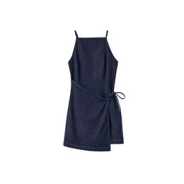 Mango Kleid 'TOSSA' Damen Gr&ouml;&szlig;e 42 navy Sommerkleid
