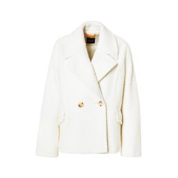 BOSS Between-Seasons Coat 'C_Caban1' female size S Wool white