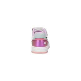 M&auml;dchen Sneaker, Dockers by Gerli, Gr. 32rosa, multi, Lederimitat, metallic, Schuhe, Freizeitschuh, Klettschuh, Sportschuh, Retrosneaker im Skater
