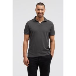 CMPD Herren Poloshirt, grau, Gr. S, bestickt, Piqu&eacute;, Material: 100% Baumwolle, Shirts, aus Baumwolle