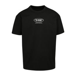 Herren T-Shirt "Upscale by Mister Tee Herren Money Maker Oversize Tee"schwarz, Gr. S, UPSCALE BY MISTER TEE, unifarben, 100% Baumwolle, Shirts