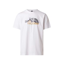 The North Face Shirt 'MNT LINE RG SS' Herren Gr&ouml;&szlig;e S wei&szlig;