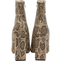 Buffalo Damen Stiefel "Buffalo JULY ANKLE BOOTIE - VEGAN SUEDE", Gr. 37, beige, Kunstfaser, Schuhe