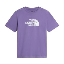 The North Face Damen T-Shirt "W EVOLUTION HALF DOME RELAXED SHORT SLEE", lila, Gr. S, Obermaterial: 100% Baumwolle, Shirts, relaxt geschnitten,