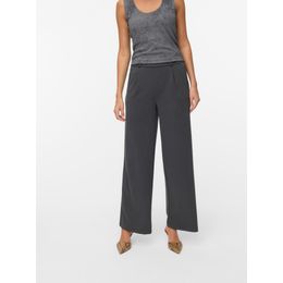 V&eacute;ro Moda VERO MODA Damen Anzughose "VMSTAR PANTS JRS GA NOOS", grau, Gr. XS, unifarben, Jersey, Obermaterial: 95% Polyester, 5% Elasthan, Hosen