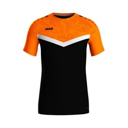 Jako Funktionsshirt Herren Gr&ouml;&szlig;e 4XL hellgrau / orange / schwarz