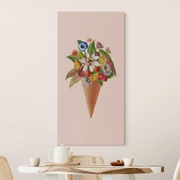 Bilderwelten Akustikbild Tropisches Eisbouquet