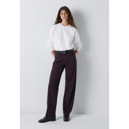 Mavi Damen Weite Jeans "LEILA W/Cut", braun, Gr. 29, 97% Baumwolle, 3% Elastan, Jeans, Baggy Jeans