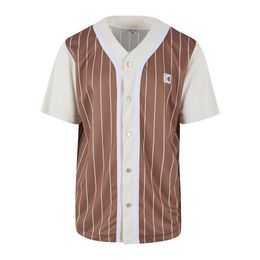 Karl Kani Button Up Shirt male size XL Beige / Brown / White