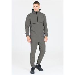 Virtus Herren Sporthose "Jayson", grau, Gr. XXXL, unifarben, 88% Polyamid, 12% Elasthan, Hosen, mit 4-Wege-Stretchfunktion