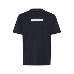 Blend Herren Rundhalsshirt "Rundhalsshirt BHKemuel", blau, Gr. XXXL, Obermaterial: 100% Baumwolle CO., Shirts