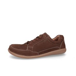 Camel Active Herren Schn&uuml;rschuh, Gr. 44, braun, Leder, Schuhe, Freizeitschuh, Halbschuh, Schn&uuml;rschuh mit modischen Kontrastn&auml;hten