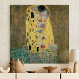 Bilderwelten Akustikbild Gustav Klimt - Der Ku&szlig;