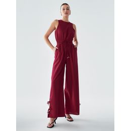 BWLDR Jumpsuit 'Laila' Damen Gr&ouml;&szlig;e S burgunder