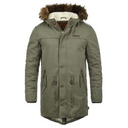 INDICODE Herren Langmantel "Parka IDPulsoor", gr&uuml;n, Gr. XXL, Obermaterial: 100% Baumwolle CO., M&auml;ntel